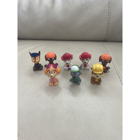 Paw Patrol | Toys | Paw Patrol Mini Figures Lot Of 8 Chase Marshal ...